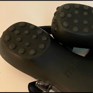 Vaneli | Shoes | Vaneli Taletha Black Strappy Back Adjustable Sandals ...